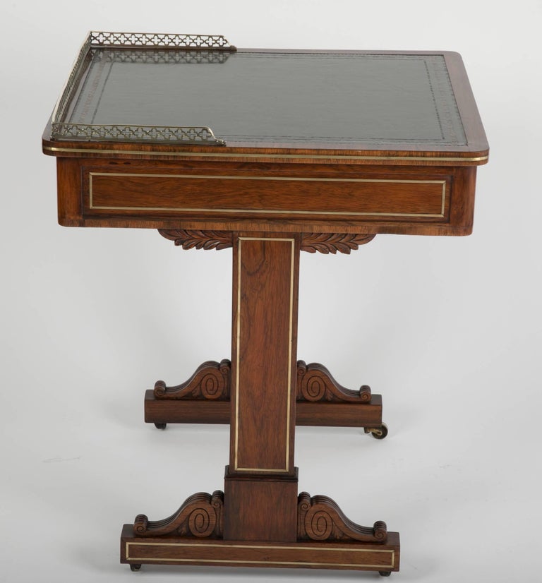 Pair of English Regency Period Rosewood Writing Tables For Sale at ...