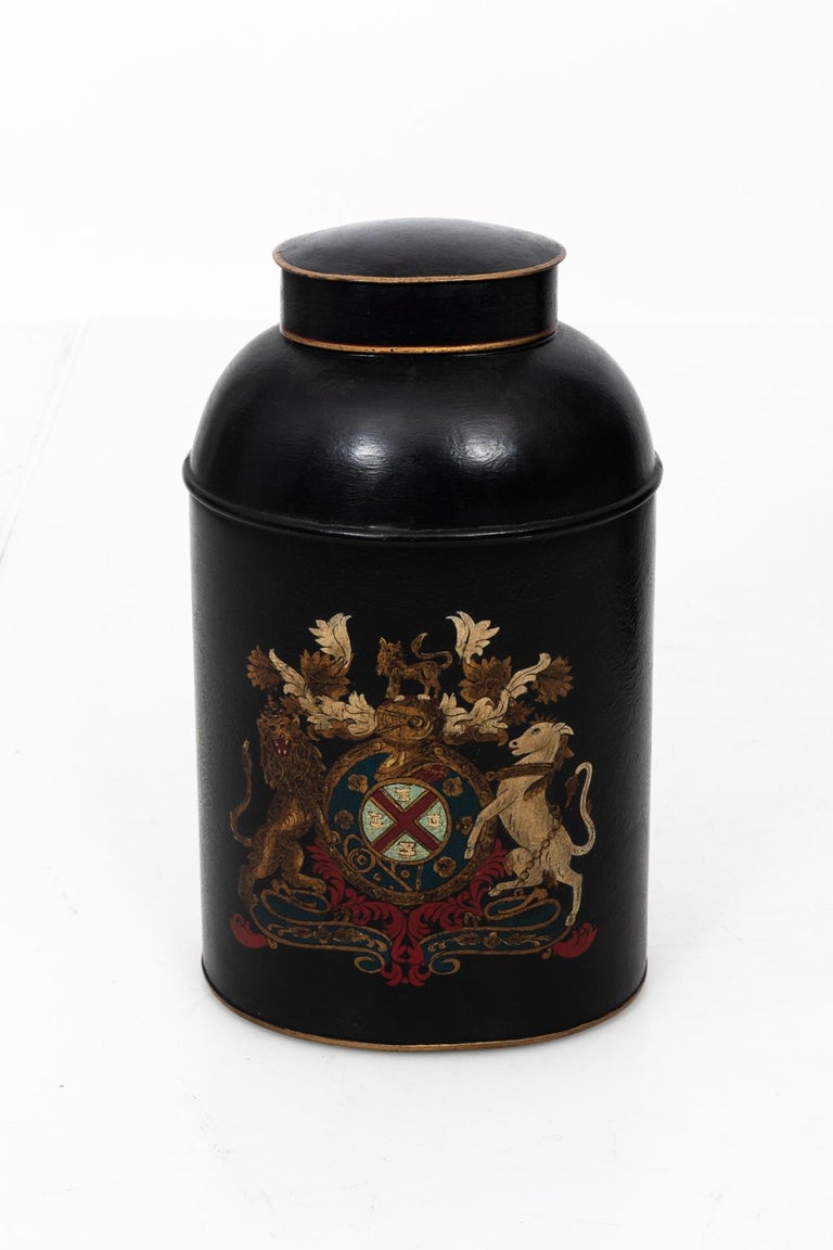 Pair of English Tea Containers at 1stDibs