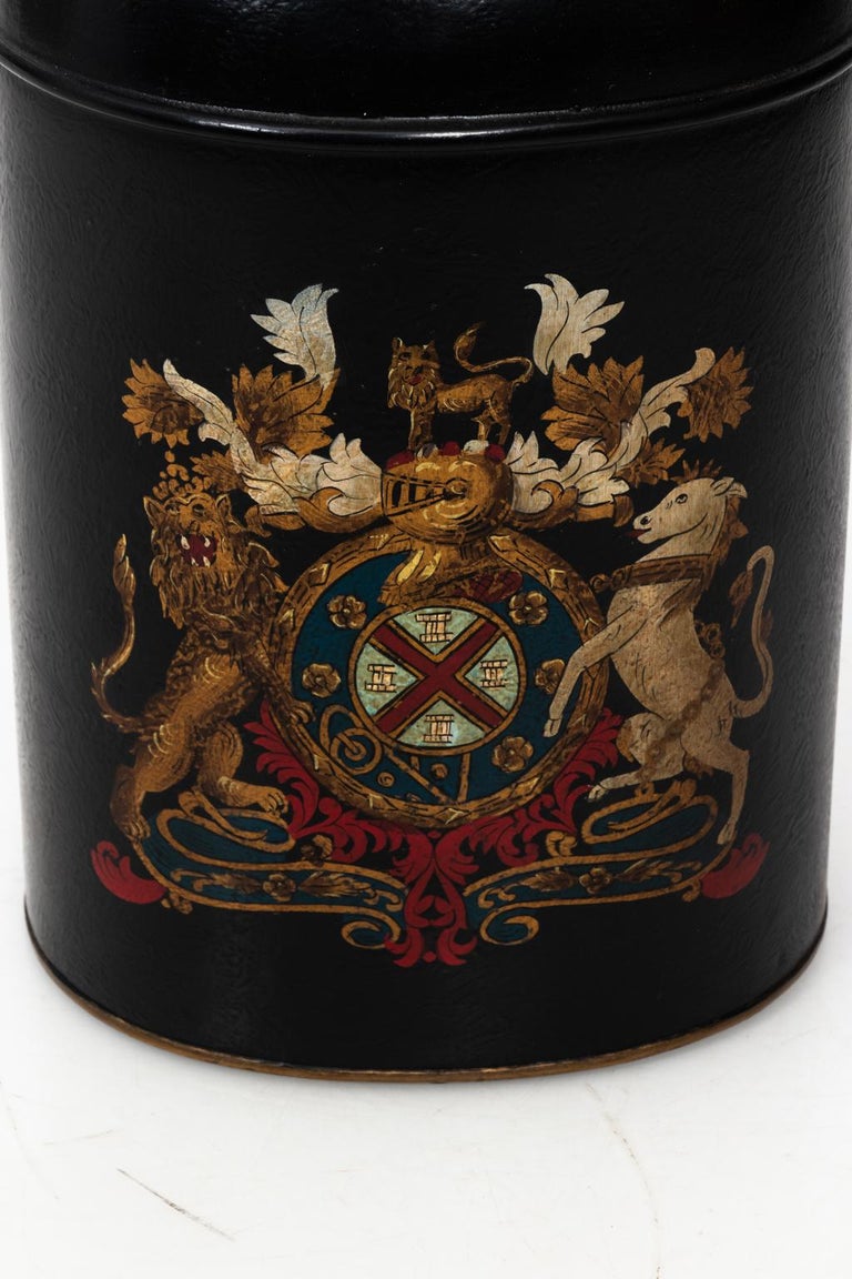 Pair of English Tea Containers at 1stDibs