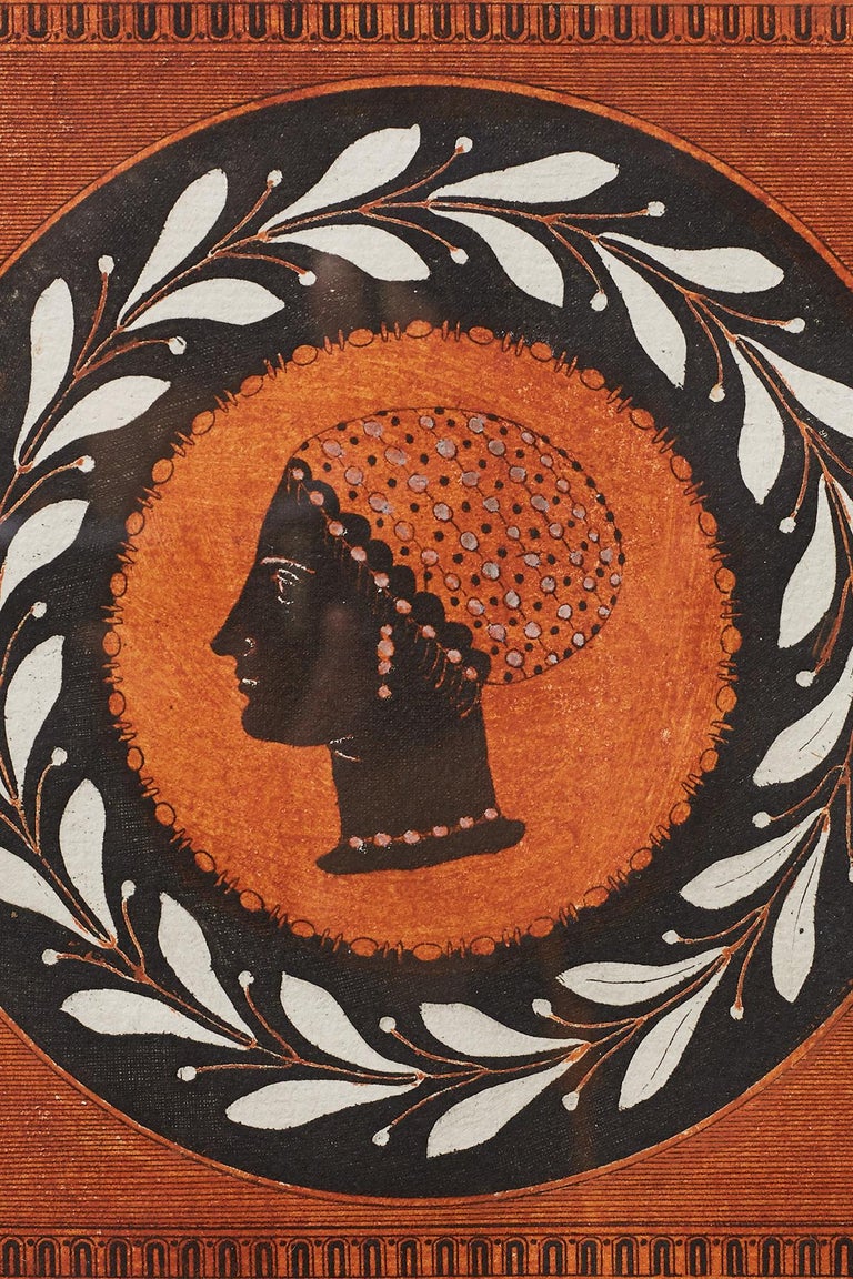 Pair of English William Hamilton Greco-Roman Engravings For Sale at 1stDibs