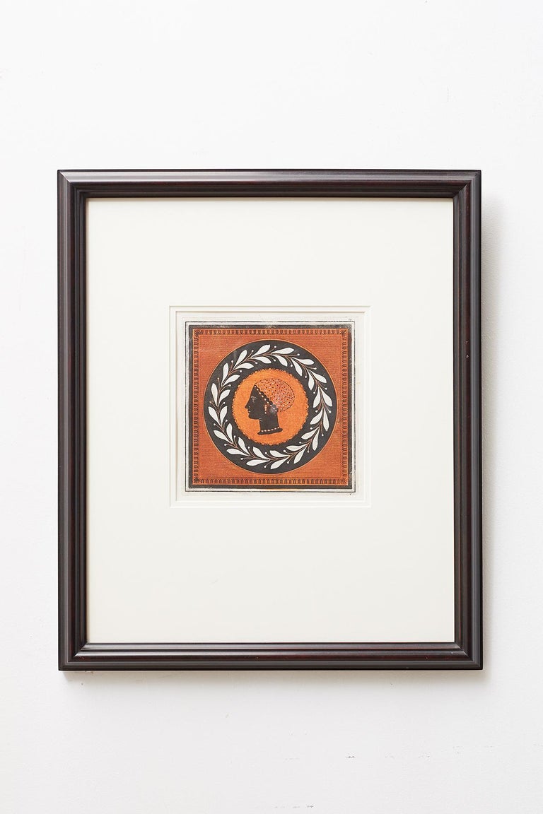 Pair of English William Hamilton Greco-Roman Engravings For Sale at 1stDibs