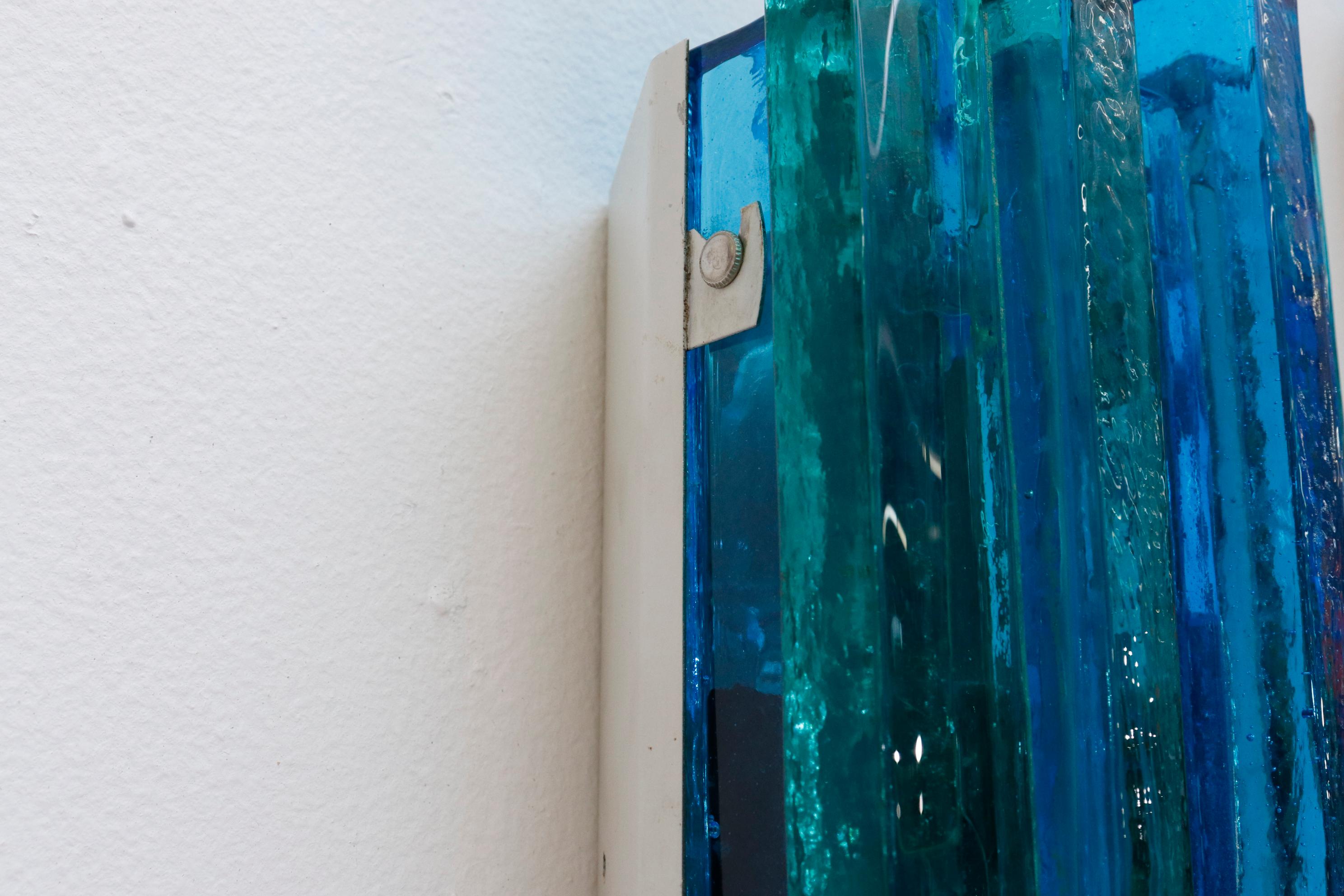Pair of Eric Hoglund Style Art Glass Sconces at 1stDibs