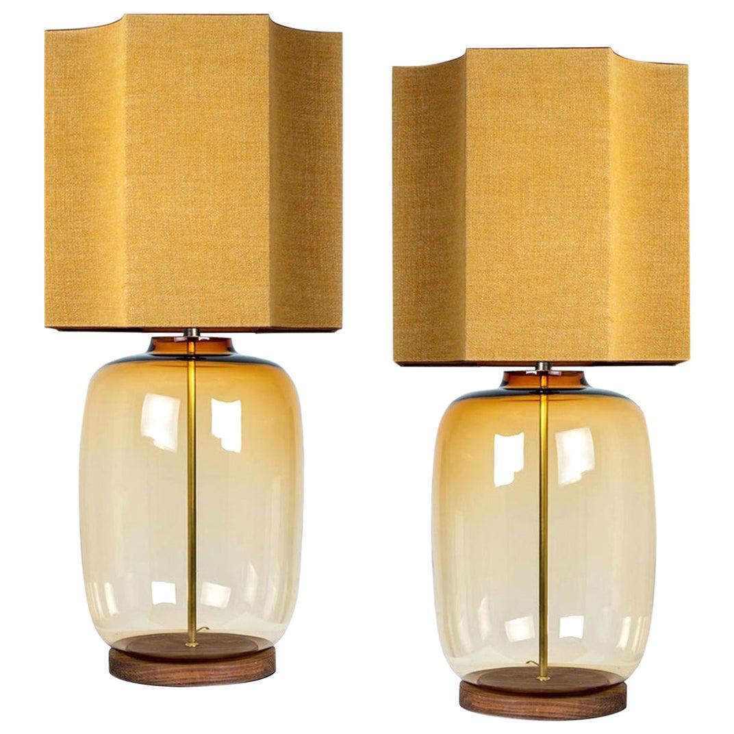 Beautiful Large Table Lamps By Rougier, Made In France '70-'80 at 1stDibs