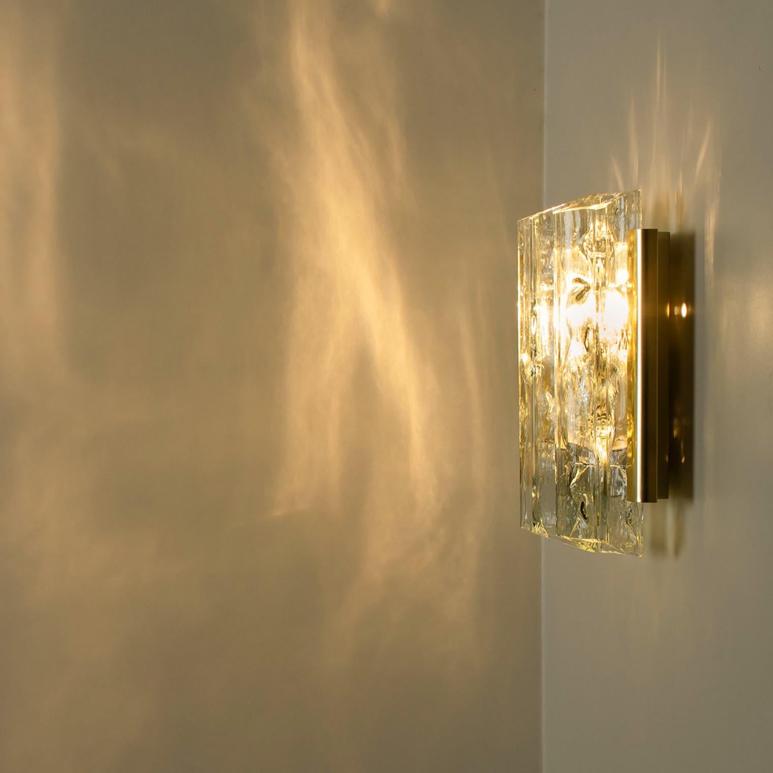 Pair of Faceted Tubes Wall Lights by Doria Leuchten, 1960s For Sale at ...