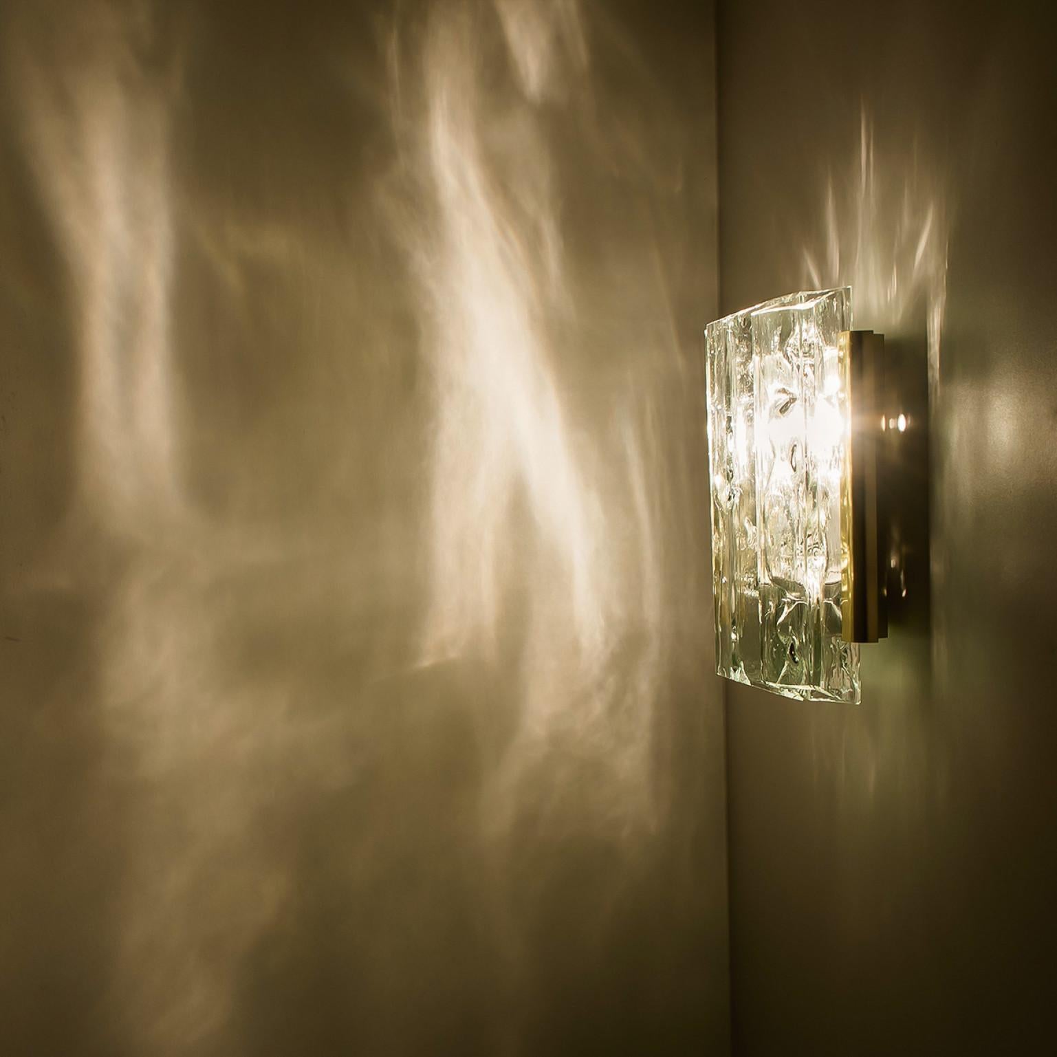 Pair of Faceted Tubes Wall Lights by Doria Leuchten, 1960s For Sale at ...