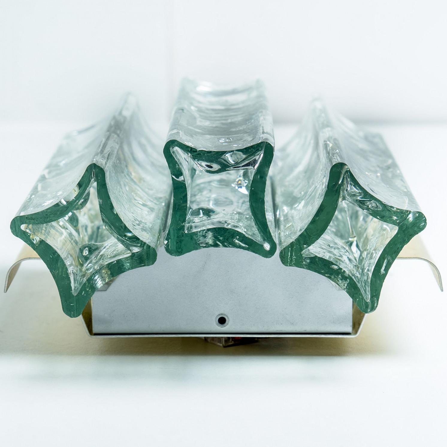 Pair of Faceted Tubes Wall Lights by Doria Leuchten, 1960s For Sale at ...