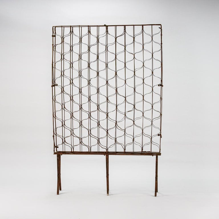 Pair of Farrow and Jackson Wall Mounted Wine Racks with Provenance at ...