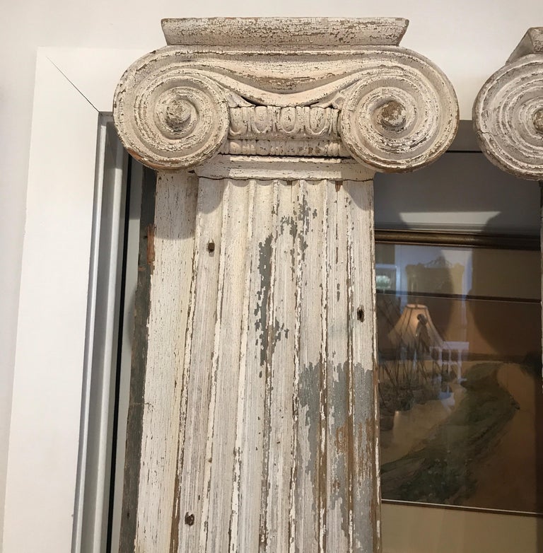 Pair of Federal Period Colombia Pilasters For Sale at 1stDibs