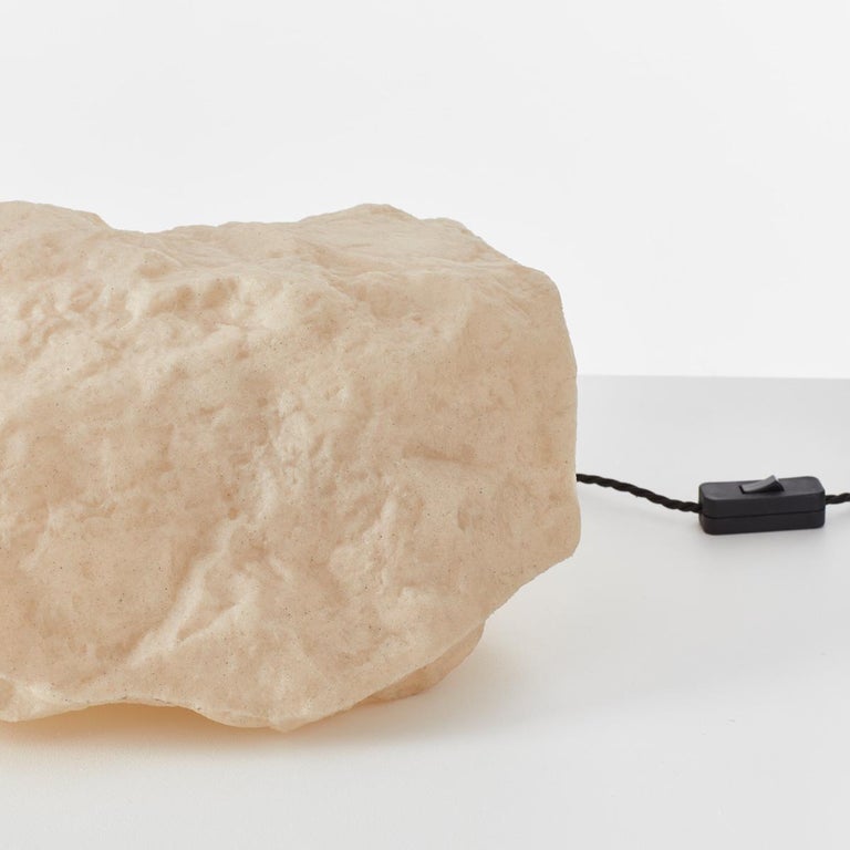 Pair of Fibreglass Rock Lamps, Italy, 1970s at 1stDibs | fibreglass rocks