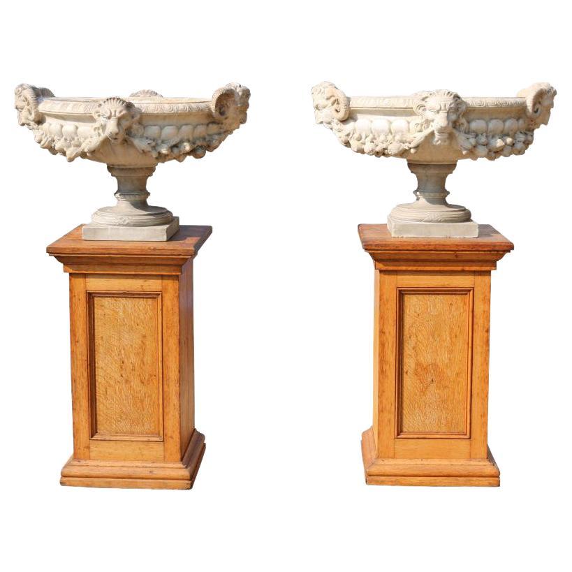 Antique Roman Neoclassical Period Italian Marble and Ormolu Mounted Urn ...
