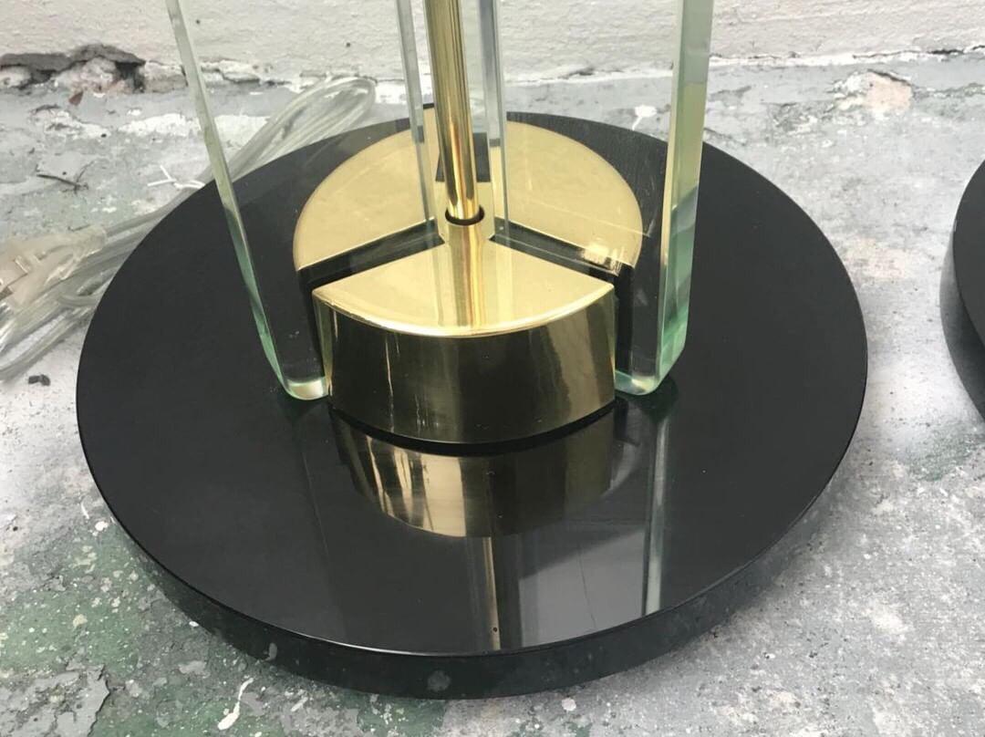 Pair of Fontana Arte Lamps by Max Ingrand For Sale at 1stDibs