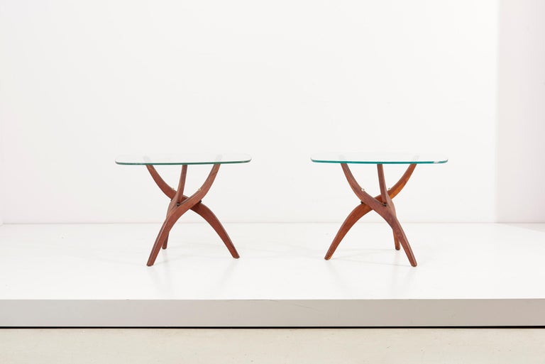 Pair of Forest Wilson Side Tables, USA, 1960s at 1stDibs