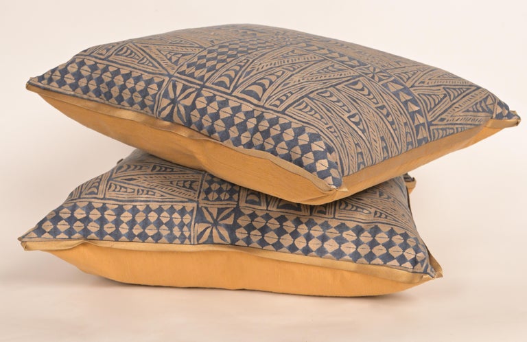 Pair of Fortuny Cushions with Rare Melilla Pattern by David Duncan ...
