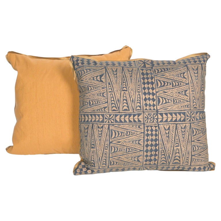 Pair of Fortuny Cushions with Rare Melilla Pattern by David Duncan ...
