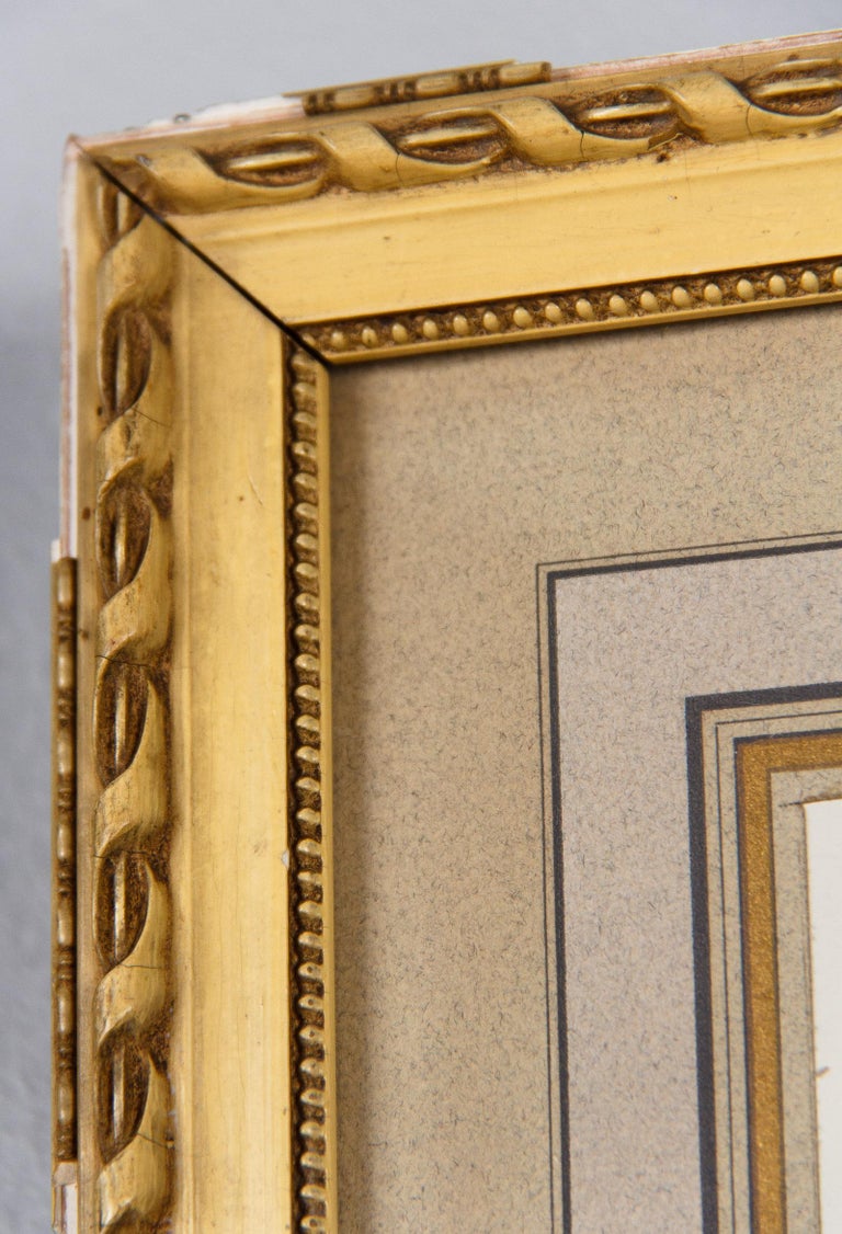 Pair of Frames with Fashion Portraits by Desgranges, 1920s For Sale at ...