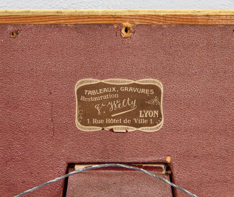 Pair of Frames with Fashion Portraits by Desgranges, 1920s For Sale at ...