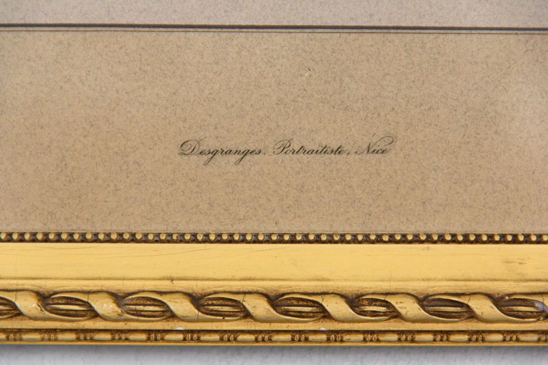 Pair of Frames with Fashion Portraits by Desgranges, 1920s For Sale at ...