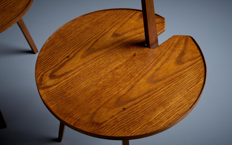 Pair of Franco Albini TN6 Cicognino Side Tables, Italy, 1950s For Sale at 1stDibs