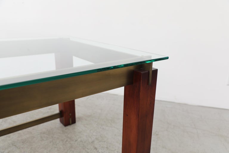 Pair of Frank Lloyd Wright Style Side Tables For Sale at 1stDibs