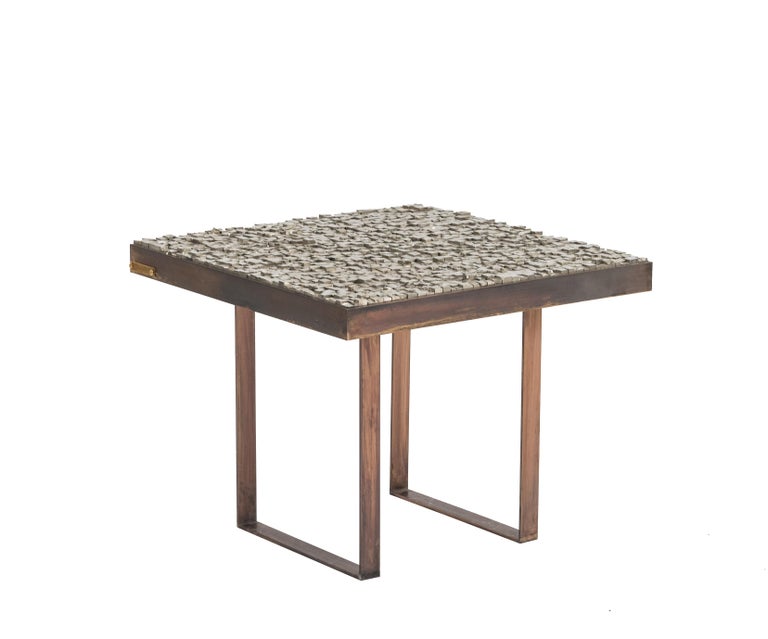 Pair of French (1980s) Post-War Design End / Side Tables For Sale at ...