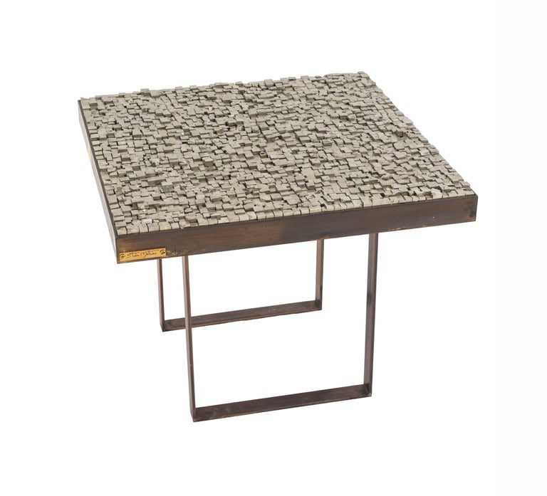 Pair of French (1980s) Post-War Design End / Side Tables For Sale at ...