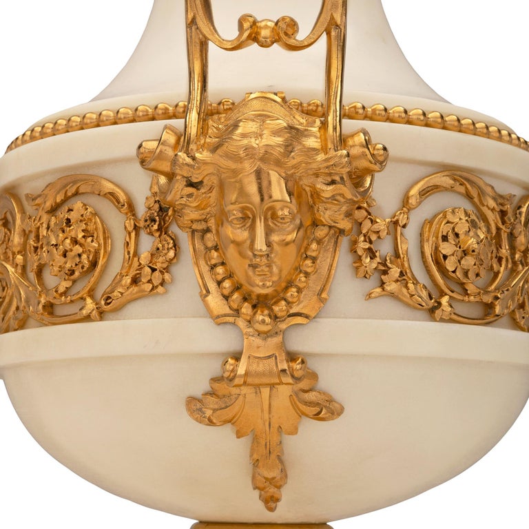 Pair Of French 19th Century Belle Époque Period Marble And Ormolu ...