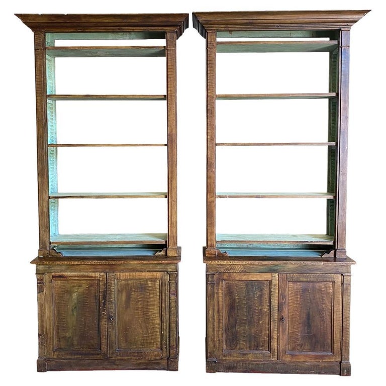 Pair of French 19th Century Bookcases For Sale at 1stDibs