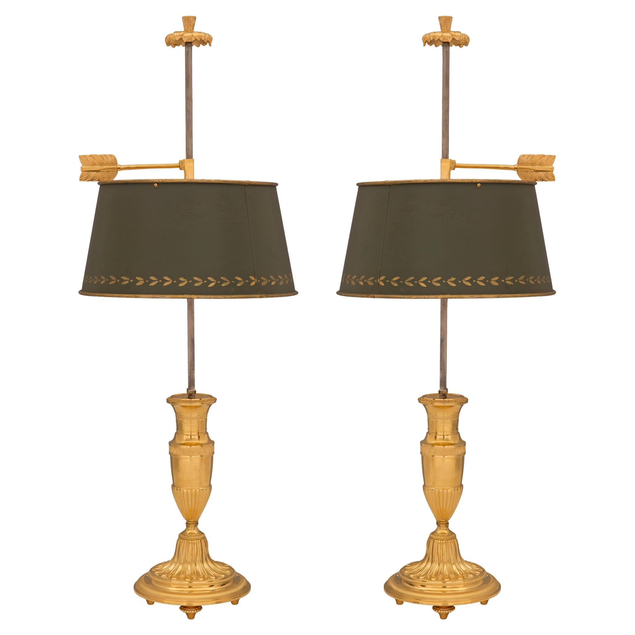 French 19th Century, Louis XVI Style, Rouge Griotte Marble and Ormolu ...