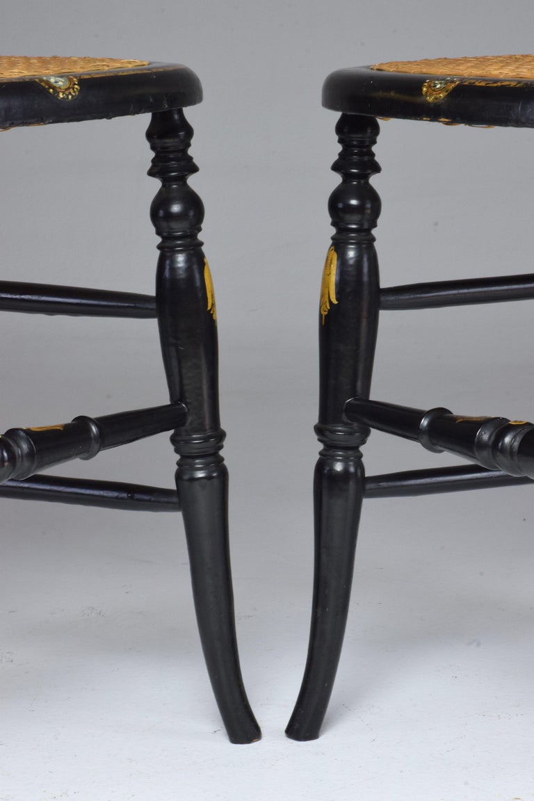 Pair of French 19th Century Napoleon III Chairs at 1stDibs