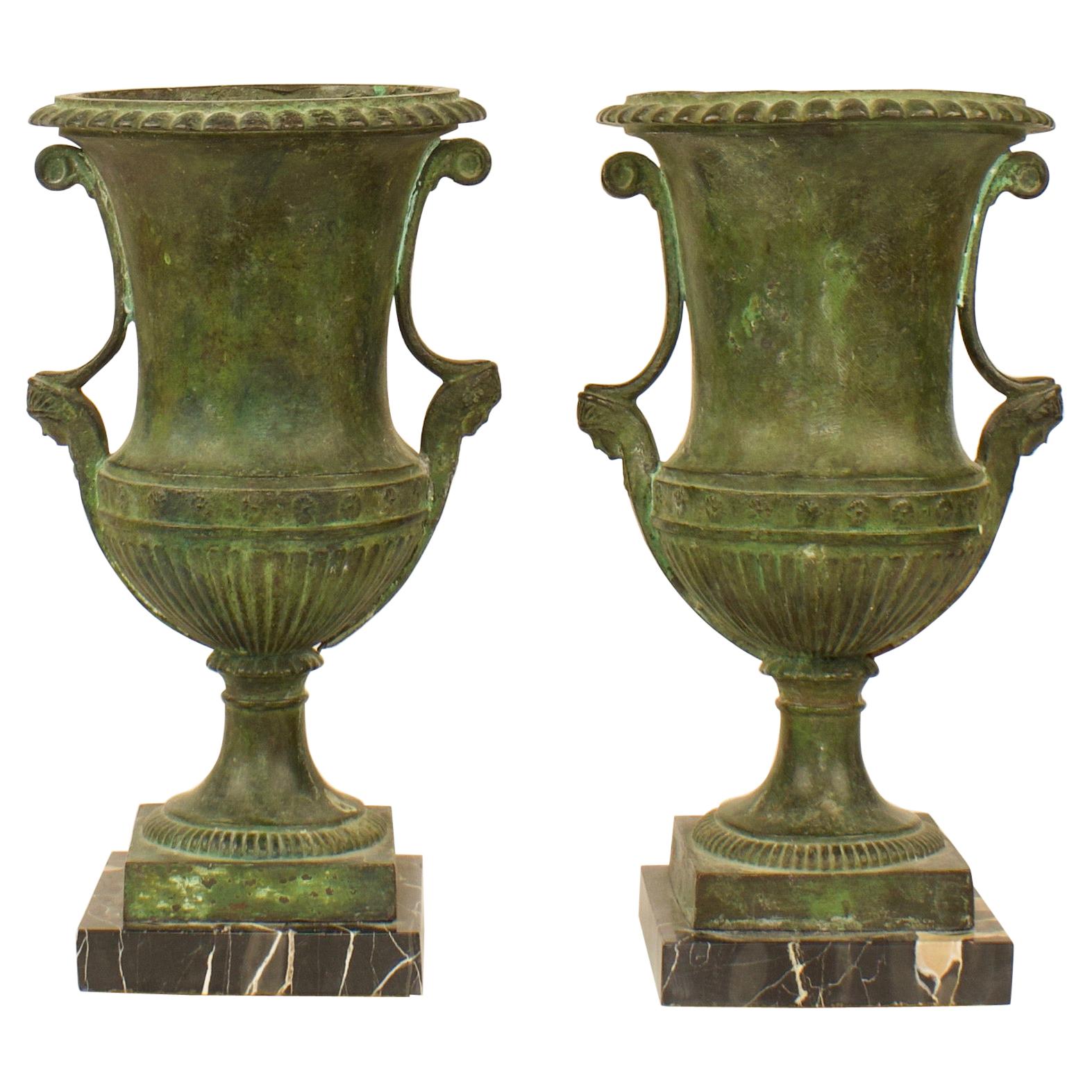 Bronze Greek Volute Krater Vase For Sale at 1stDibs