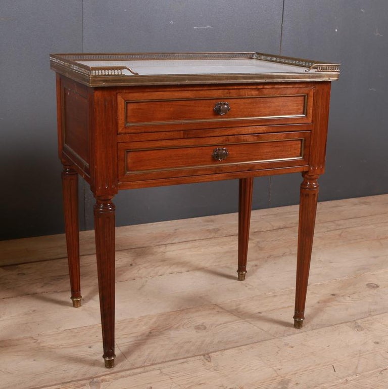 Pair of French Bedside Tables at 1stDibs