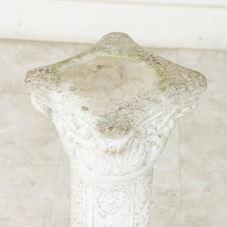 Pair of French Cast Stone Columns or Pillars from a Normandy Garden at ...