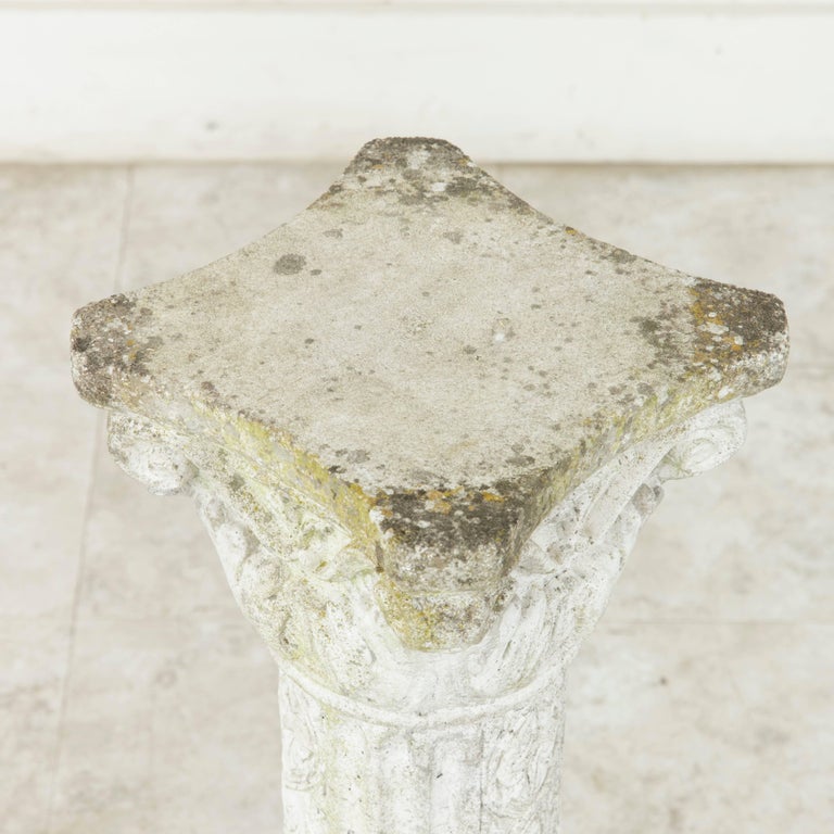 Pair of French Cast Stone Columns or Pillars from a Normandy Garden at ...