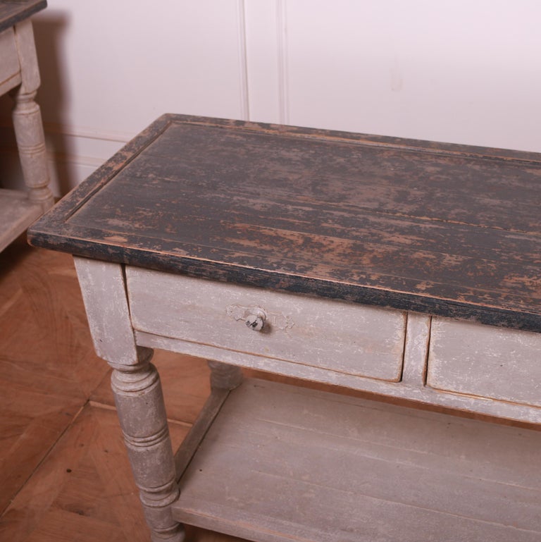 Pair of French Console Tables For Sale at 1stDibs