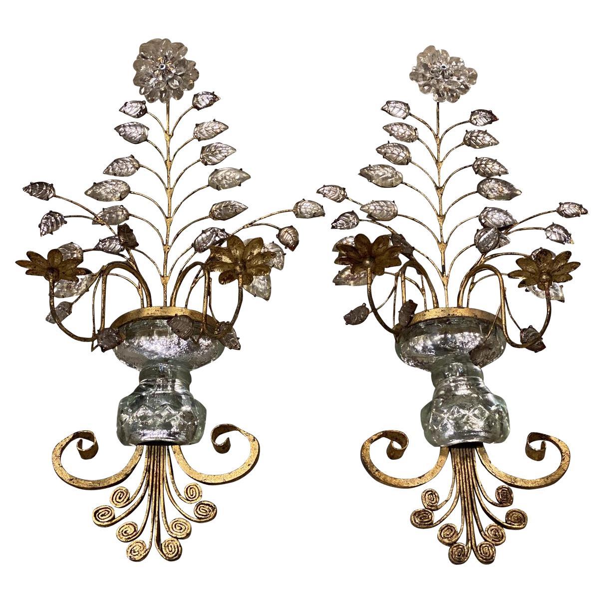 Elegant Pair of French, 1930s Outdoor/Indoor Copper Sconces at 1stDibs