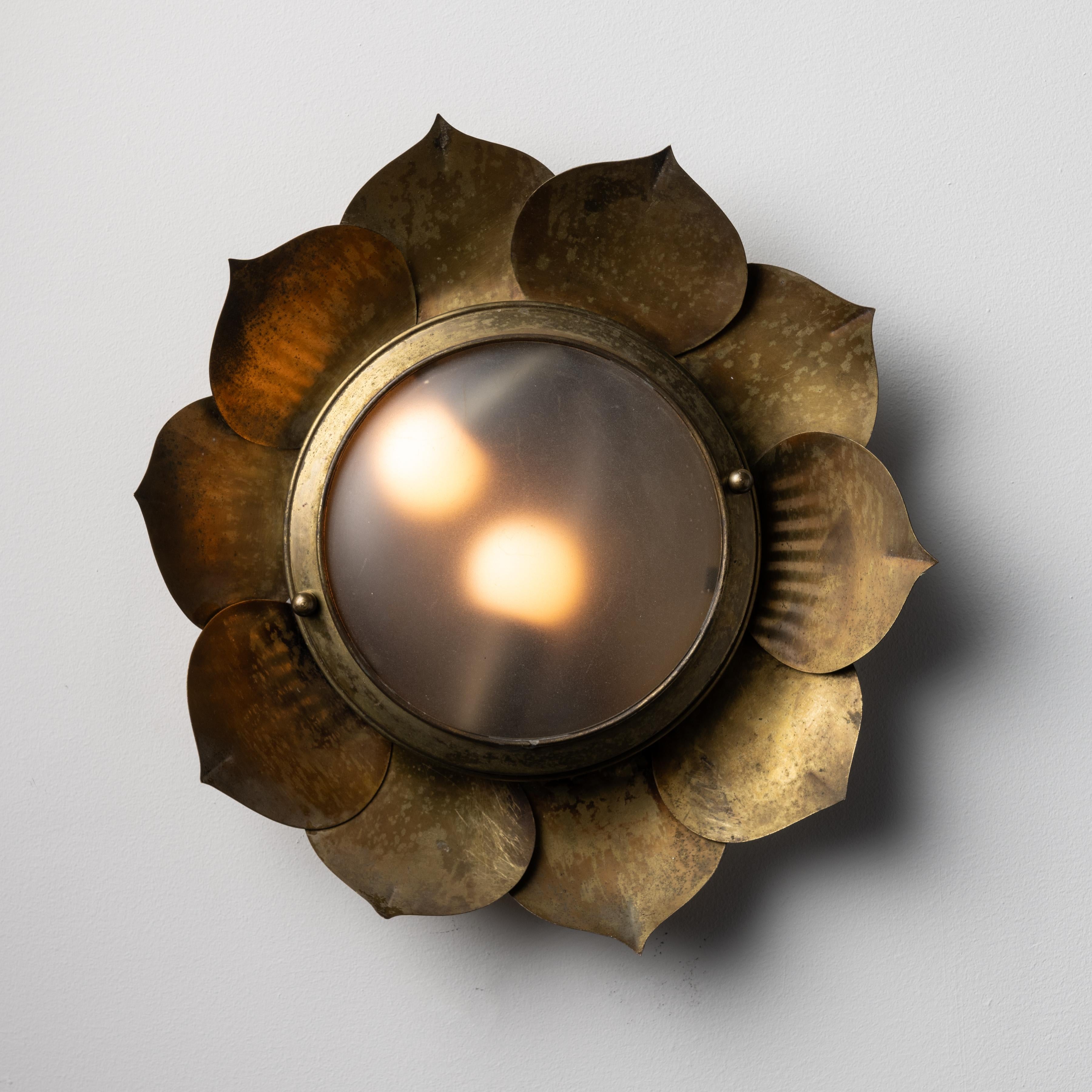 Pair of French Flower Sconces at 1stDibs
