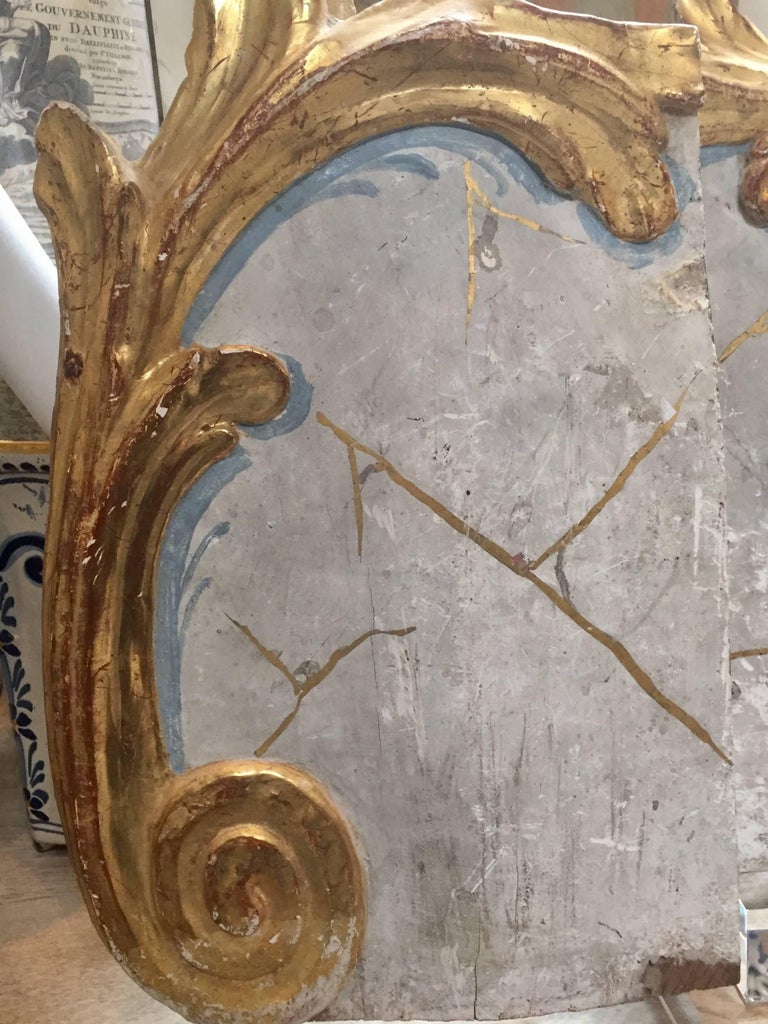 Pair of French Fragments from the 18th Century For Sale at 1stDibs