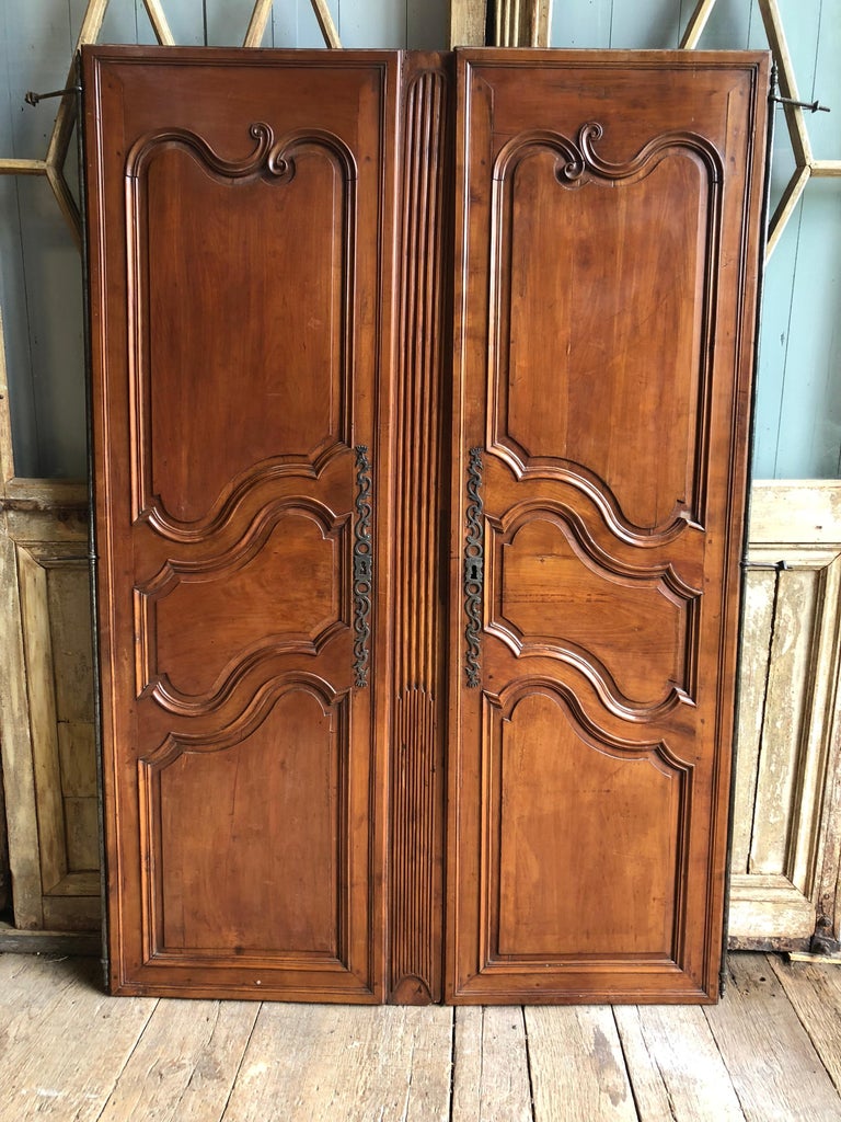Pair of French Louis XV Doors, 18th Century For Sale at 1stDibs