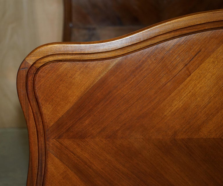 Pair of French Louis XV Napoleon III Ornately Carved Bed Stead Frames ...