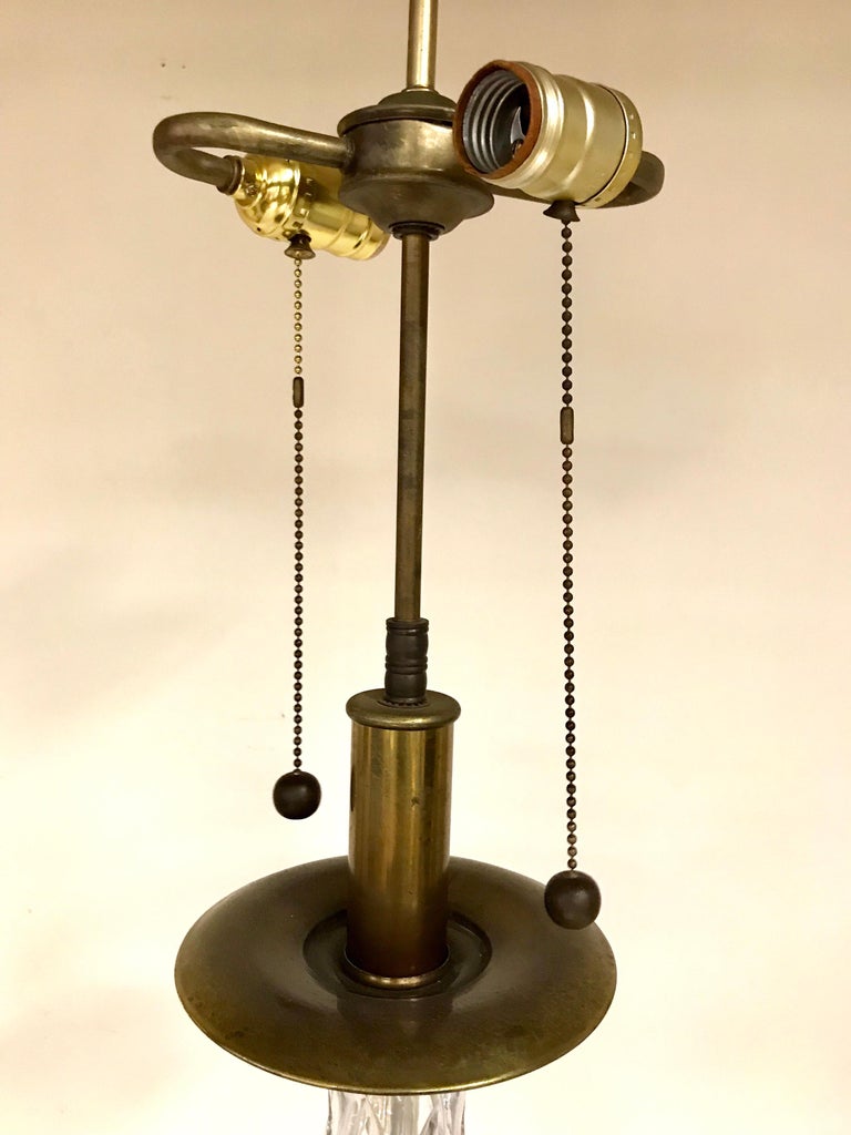 Pair of French Matching Tall Crystal Table Lamps For Sale at 1stDibs ...