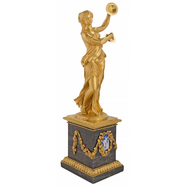 Pair of French Mid-19th Century Louis XVI Style Decorative Statues For ...