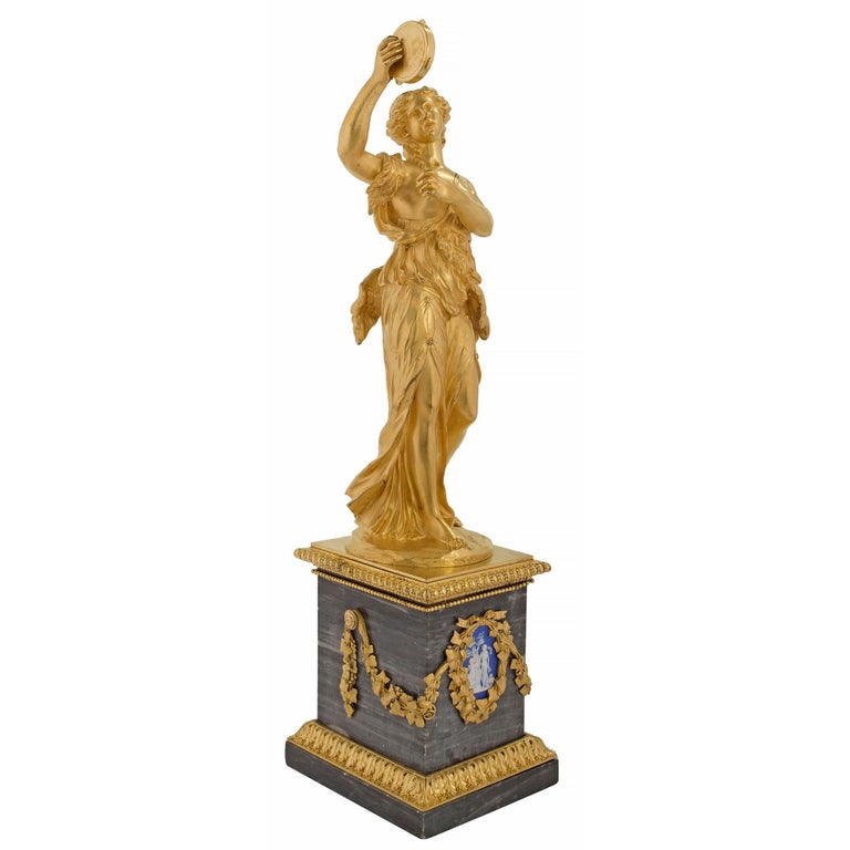 Pair of French Mid-19th Century Louis XVI Style Decorative Statues For ...