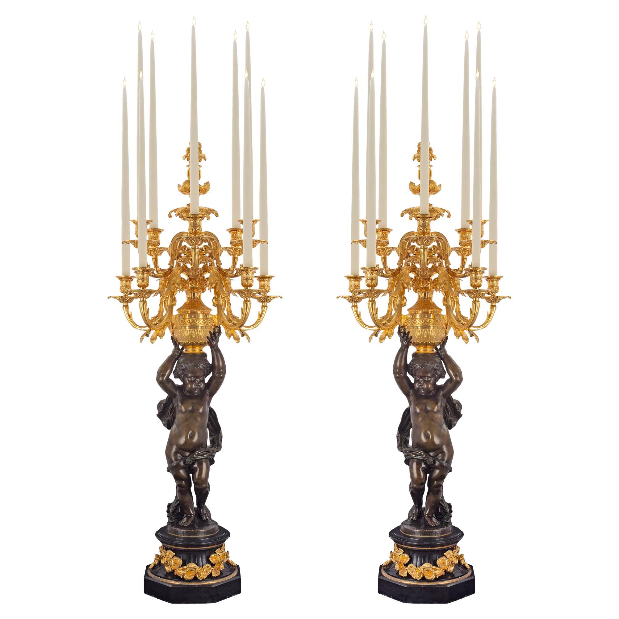 Pair of French Early 18th Century Régence Period Ormolu Candelabras For ...