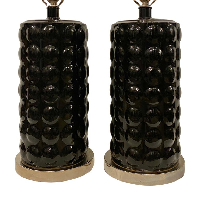 Pair of French Mid Century Table Lamps For Sale at 1stDibs