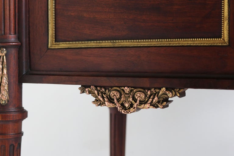 Pair of French Napoleon III Night Stands 19th Century Mahogany Bronze ...