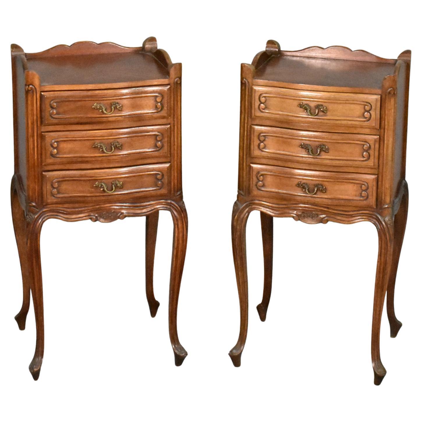 Mahogany French Louis XV Style Nightstand or Bedside Table, 1900s For ...