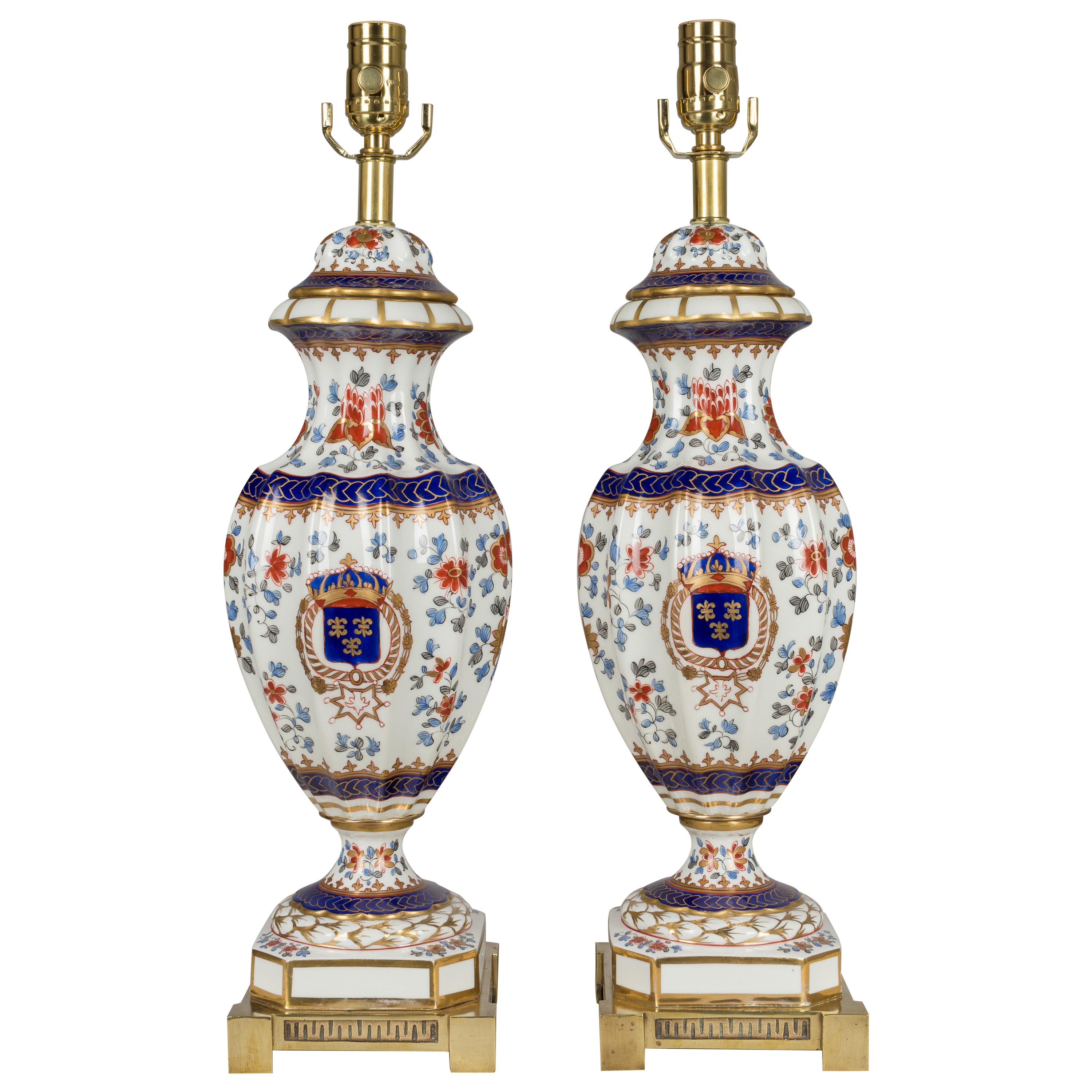 Hand-Painted Table Lamps - 497 For Sale at 1stdibs