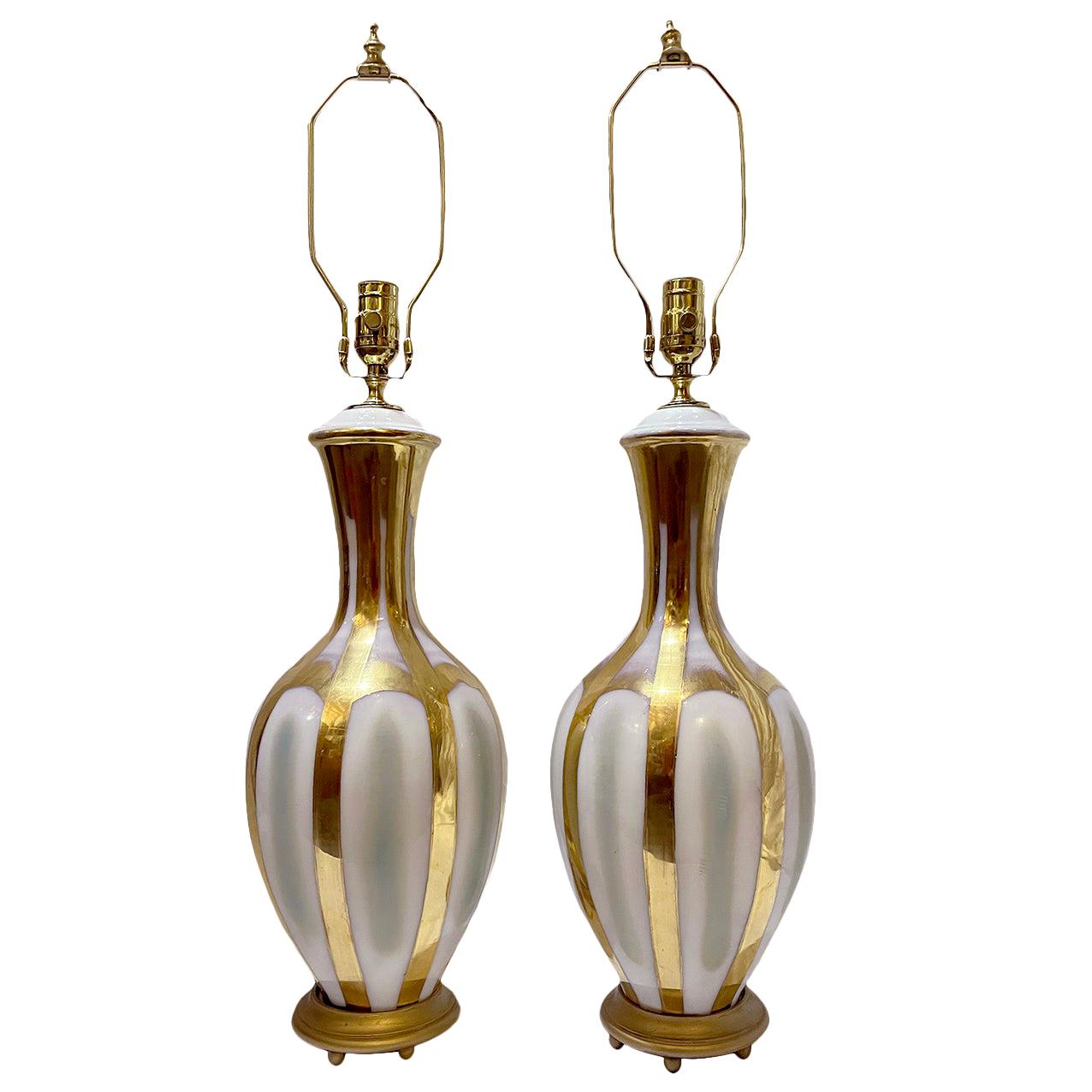 French Porcelain Table Lamps For Sale at 1stDibs