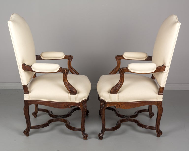 Pair of French Regency Style Fauteuils or Armchairs at 1stDibs | french ...