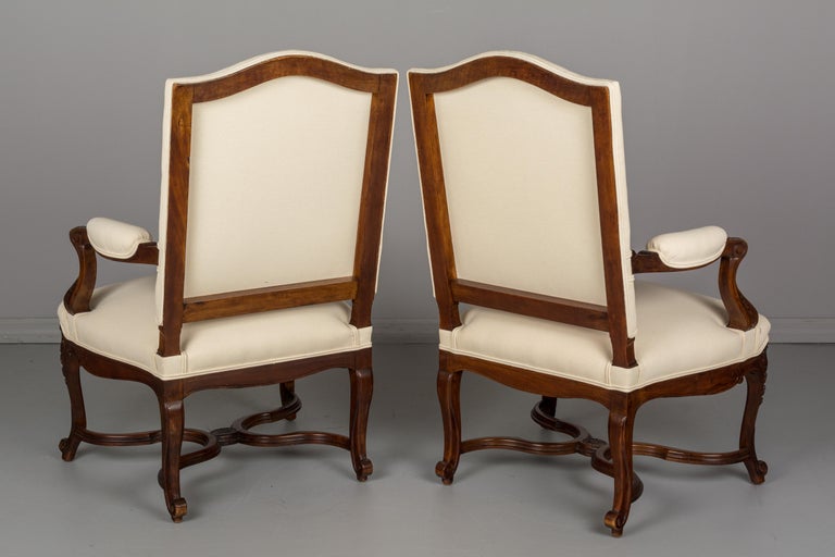 Pair of French Regency Style Fauteuils or Armchairs at 1stDibs | french ...